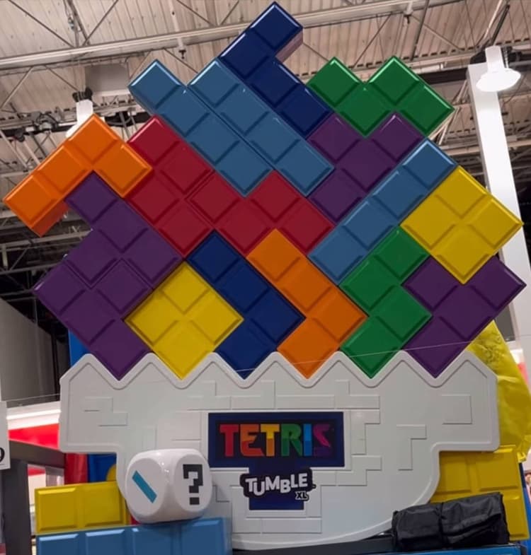 Giant Tetris Tumble - Life Size XL Physical Tetris Game